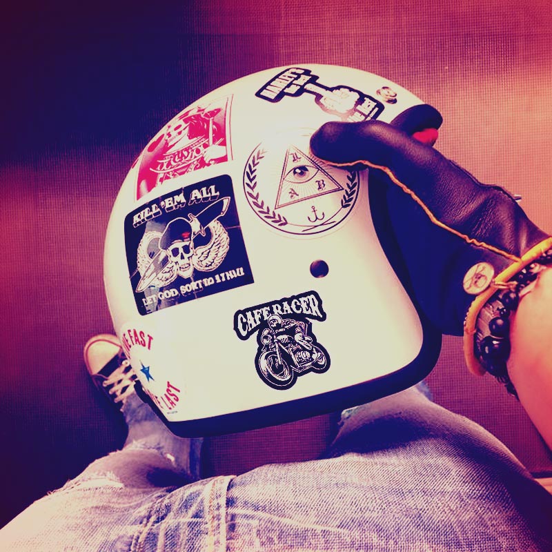 Best Motorcycle Helmet Stickers collection | ThrottleBeast